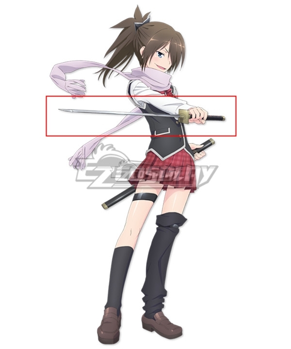 Trinity Seven: 7-nin no Masho Tsukai Levi Kazama Sword Cosplay Weapon Prop