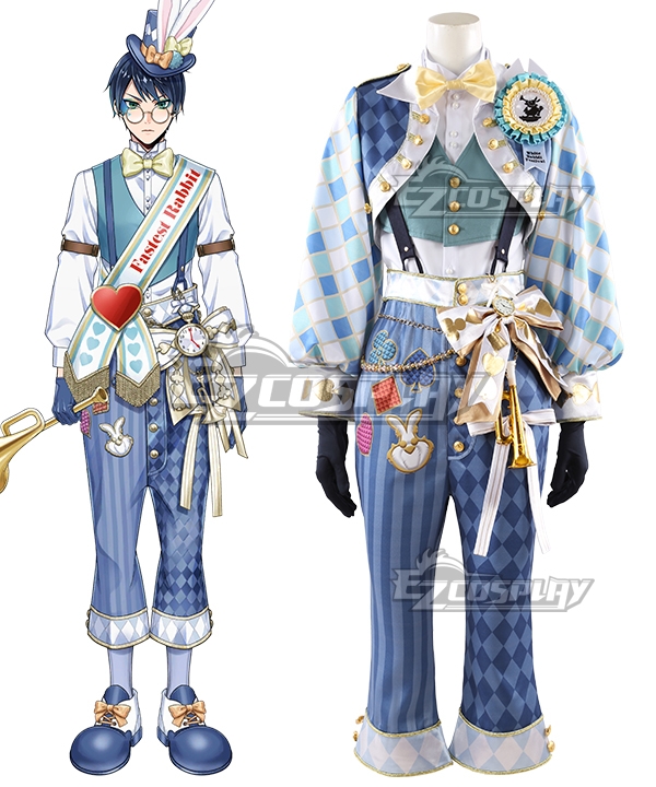 Disney Twisted Wonderland Queendom of Roses Deuce Rabbit Wear Cosplay ...