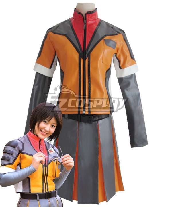 Ultraman Mebius Crew Guys Japan Female Cosplay Costume