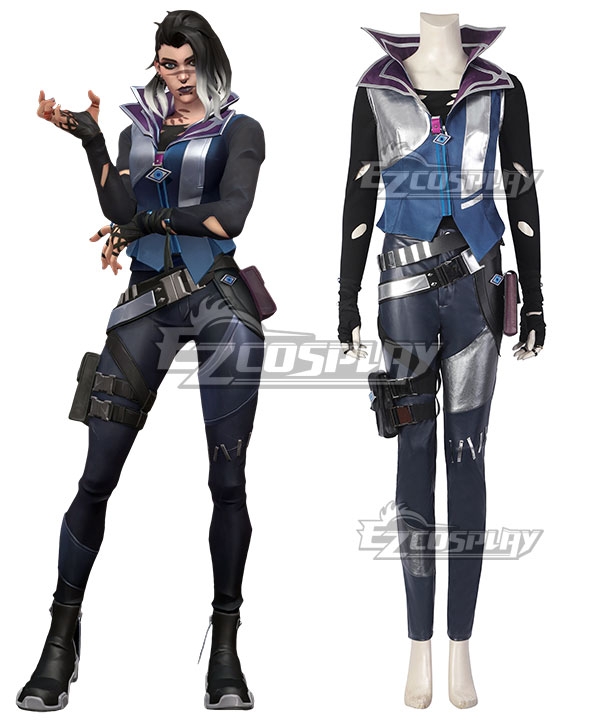 Valorant Fade Cosplay Costume