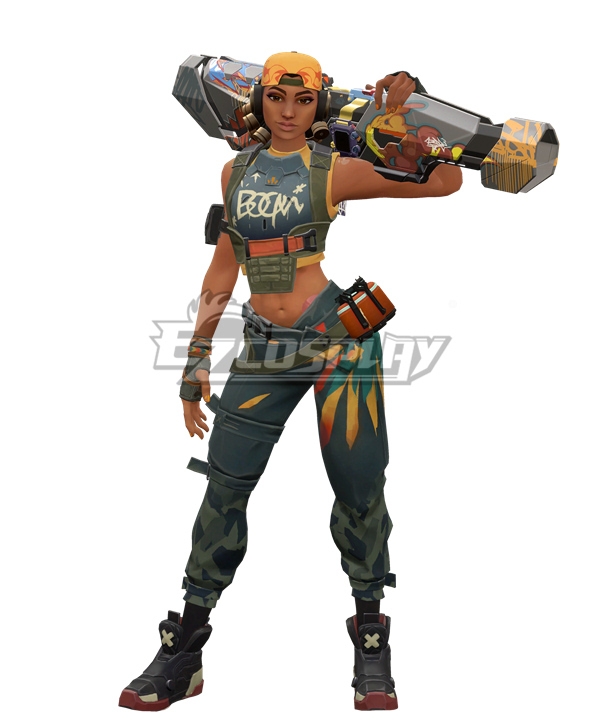 Valorant Raze Cosplay Costume