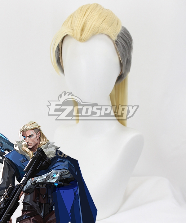 Valorant Sova Golden Cosplay Wig