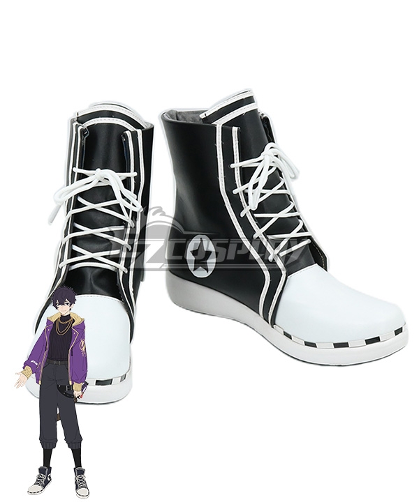 Virtual YouTuber VTuber Shoto Shxtou Black Cosplay Shoes