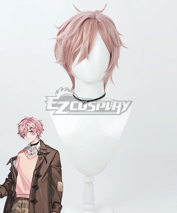 Virtual YouTuber VTuber Shoto Shxtou Spring Pink Cosplay Wig