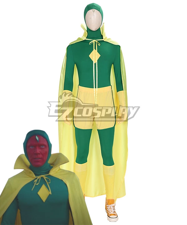 Wanda Vision Vision Cosplay Costume