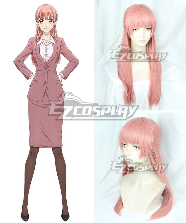 Wotakoi: Love is Hard for Otaku Wotaku ni Koi wa Muzukashii Narumi Momose Orange Pink Cosplay ...