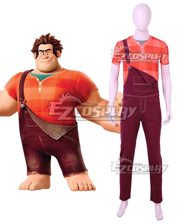 Disney Wreck It Ralph Ralph Cosplay Costume