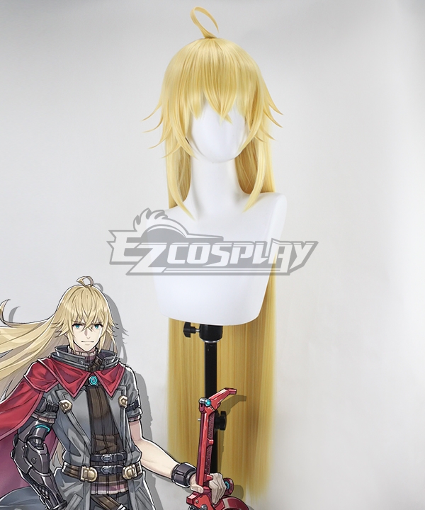Xenoblade Chronicles 3 Future Redeemed Shulk Golden Cosplay Wig