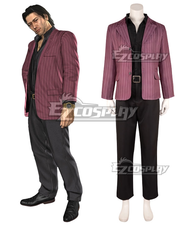 Yakuza Shun Akiyama Cosplay Costume