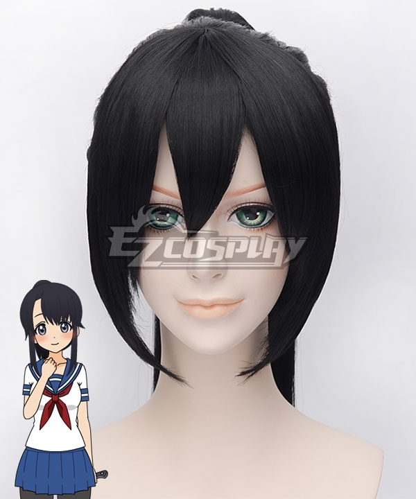 Yandere Simulator Yandere Chan Black Cosplay Wig