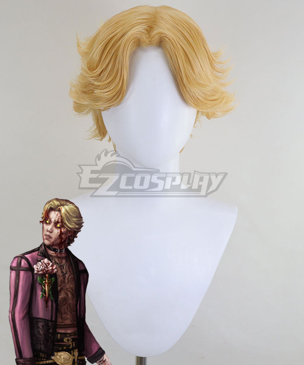 Dead by Datlight The Trickster – Stage General Golden Cosplay Wig