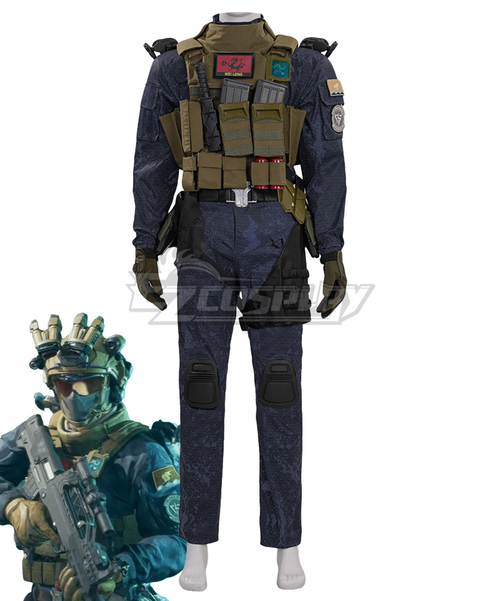 Delta Force Vyron Wang Yuhao Cosplay Costume