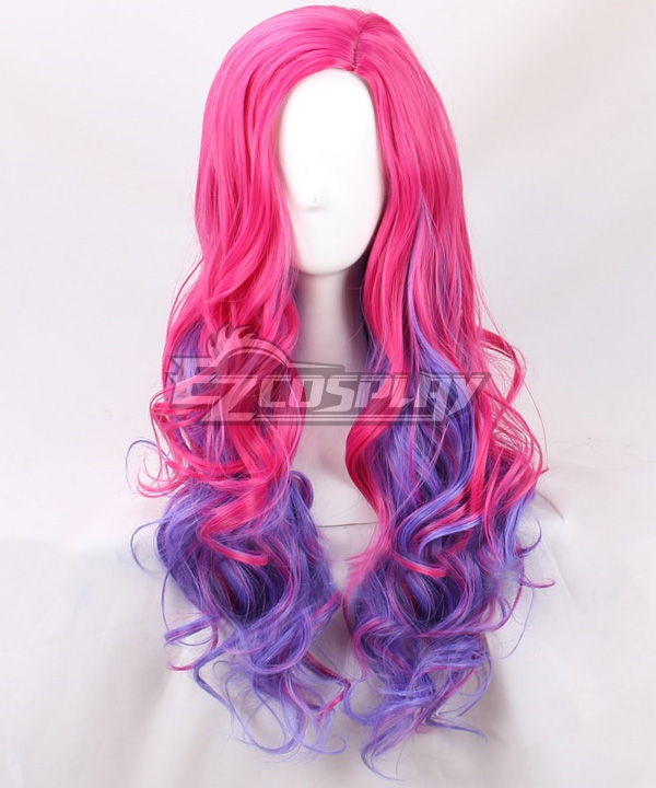 Descendants 3 Audrey Pink Purple Cosplay Wig