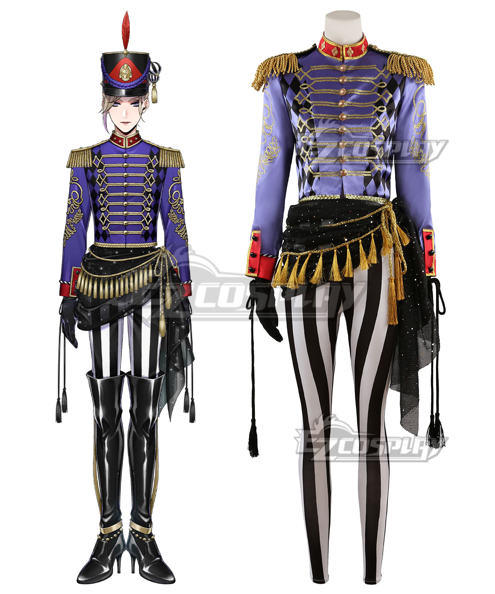 Disney Twisted Wonderland Halloween Vil Cosplay Costume
