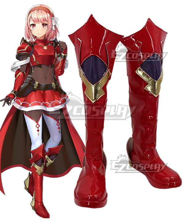 Wuthering Waves Scar Red Shoes Cosplay Boots