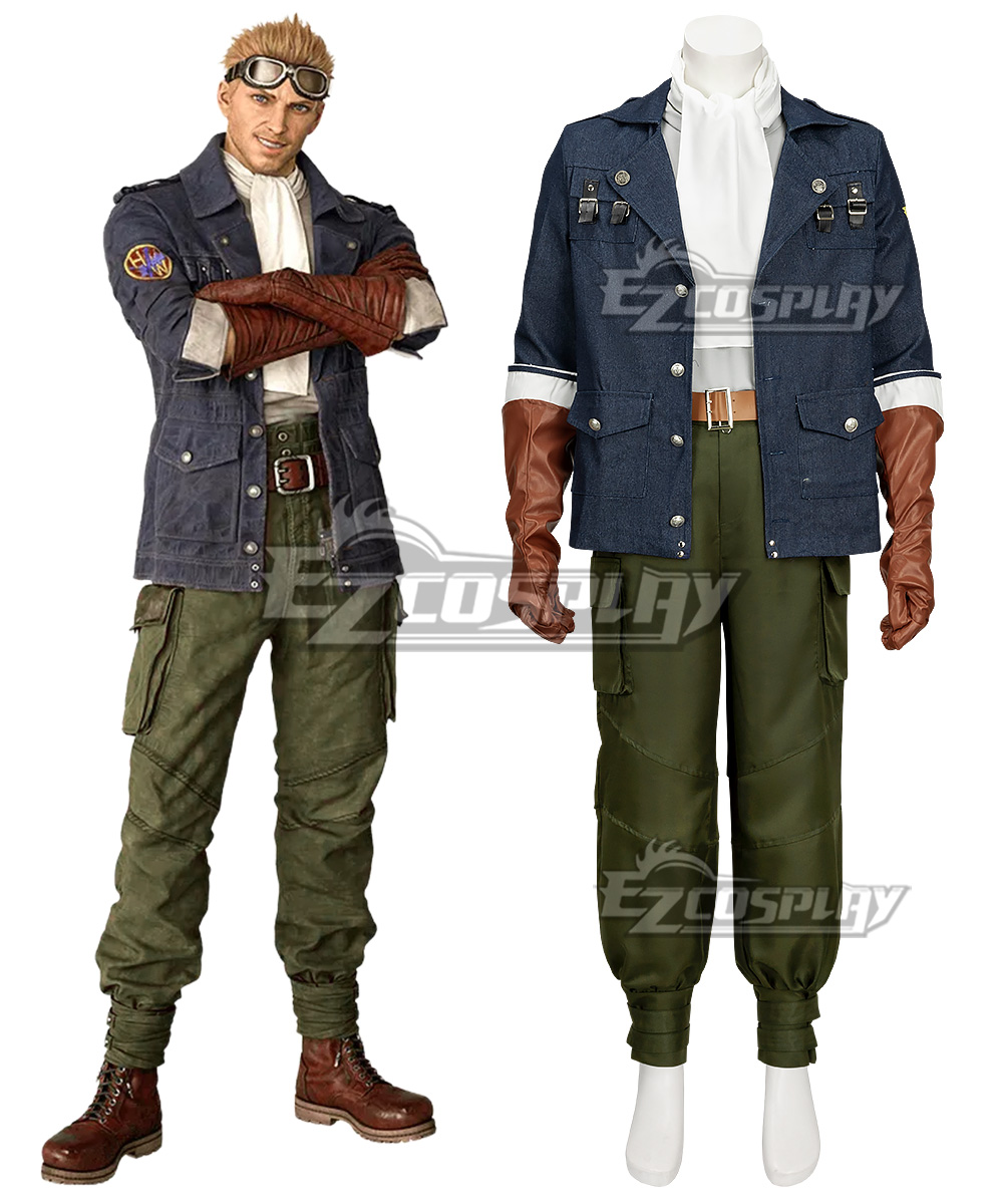 Final Fantasy VII FF7R Rebirth Cid Highwind Cosplay Costume
