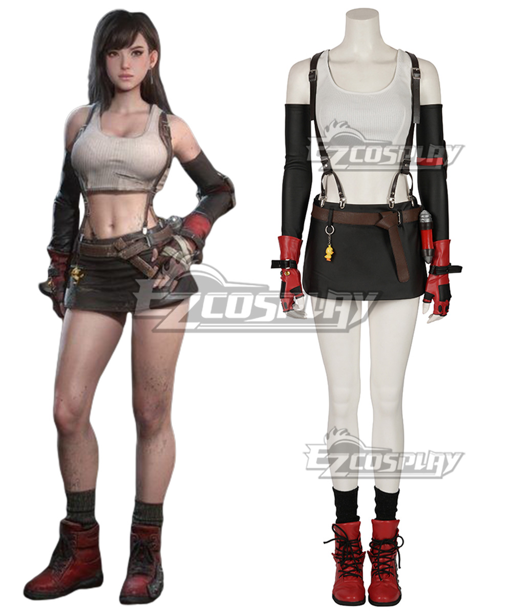 Final Fantasy VII Rebirth FF7R Tifa Lockhart Premium Edition Cosplay ...