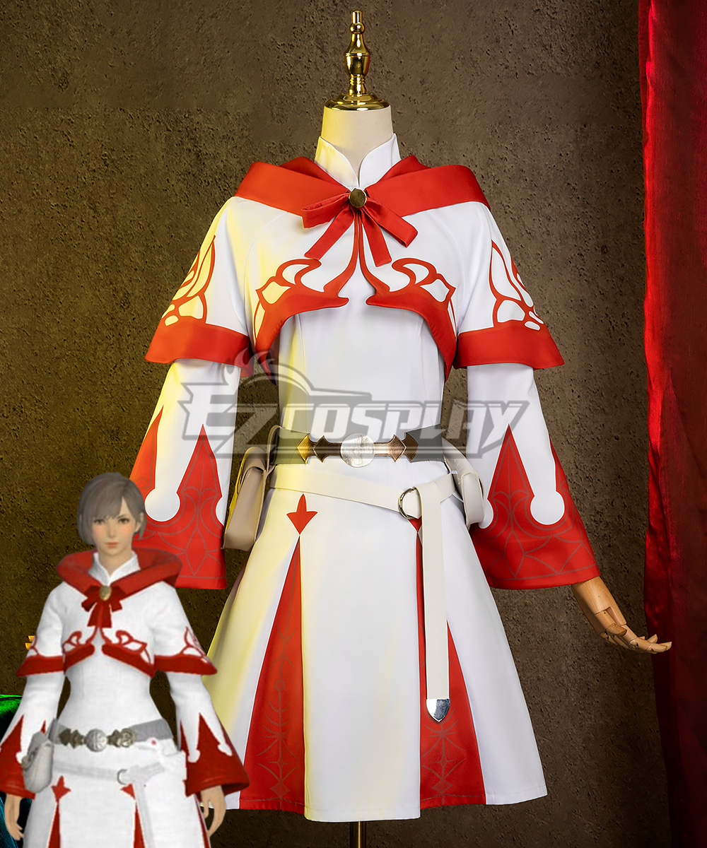 Final Fantasy VII Rebirth Aerith Gainsborough White Cosplay Shoes