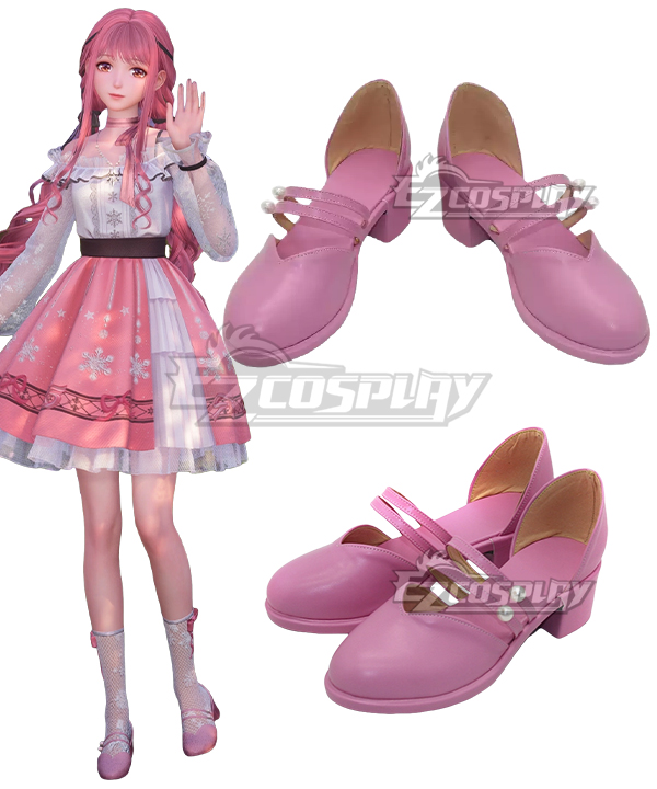 Infinity Nikki Nikki Pink Cosplay Shoes