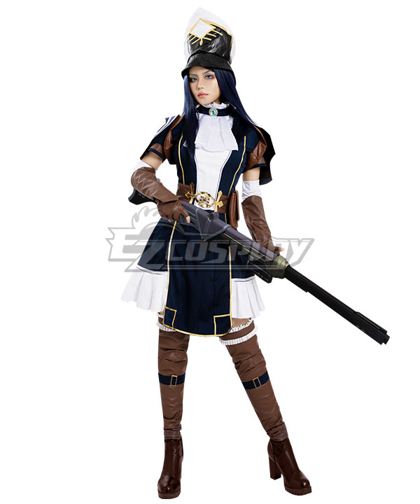 Officier Caitlyn Cosplay Doublelift Uwowo Collab Series: League Of