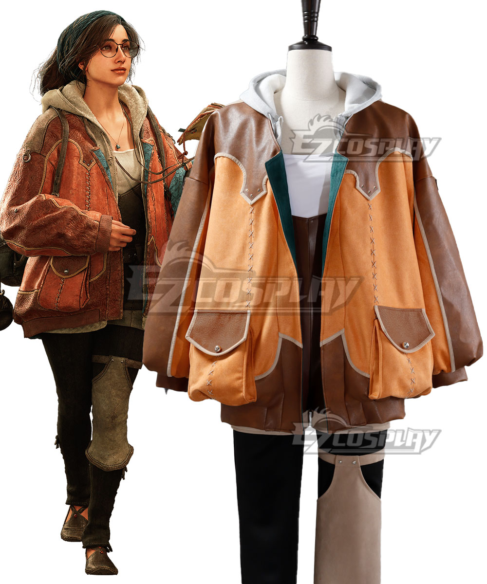 MH Wilds Alma Only Jacket Comes with a Free Headscarf Cosplay Costume
