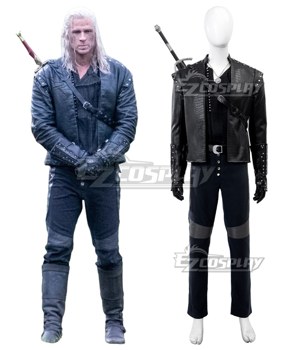 Netflix The Witcher Season 5 Geralt Of Rivia Cosplay Costume