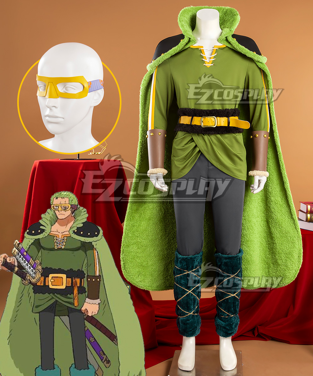One Piece Roronoa Zoro Elbaph Elbaf Cosplay Costume