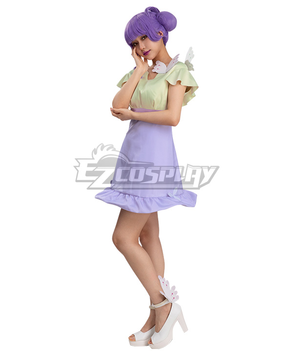 Cosplay Pokemon Verde PM Cosplay Pokemon Anime Game Costume High