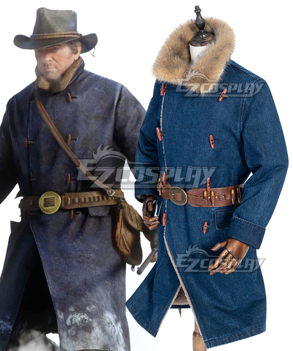 Red Dead: Redemption 2 Arthur Morgan Blue Cosplay Costume
