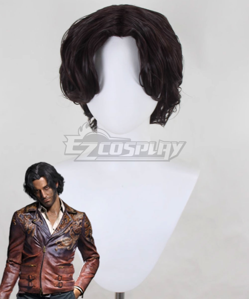 RE IV 4 Remake Luis Cosplay Wig