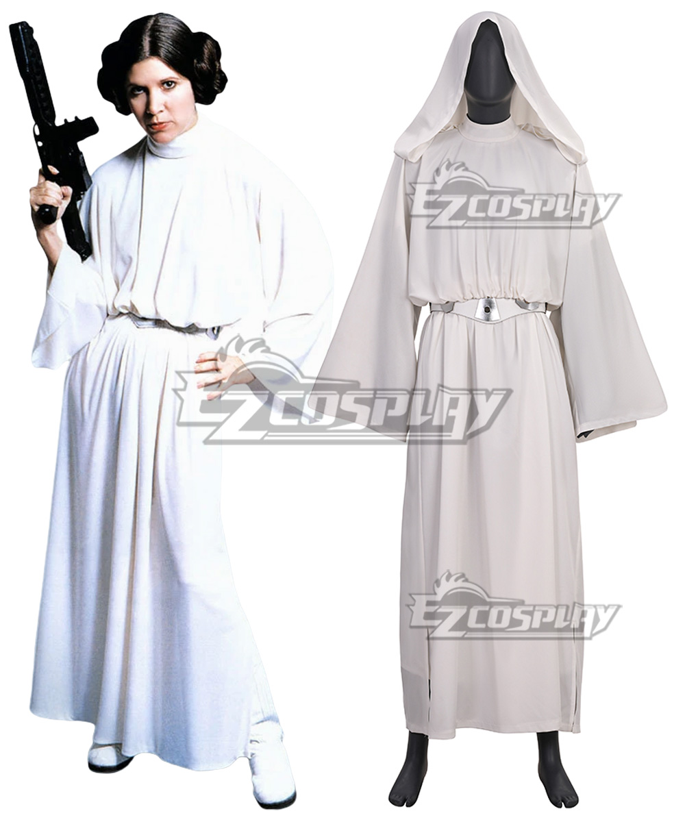 Star Wars 4 A New Hope Princess Leia Organa Cosplay Costume