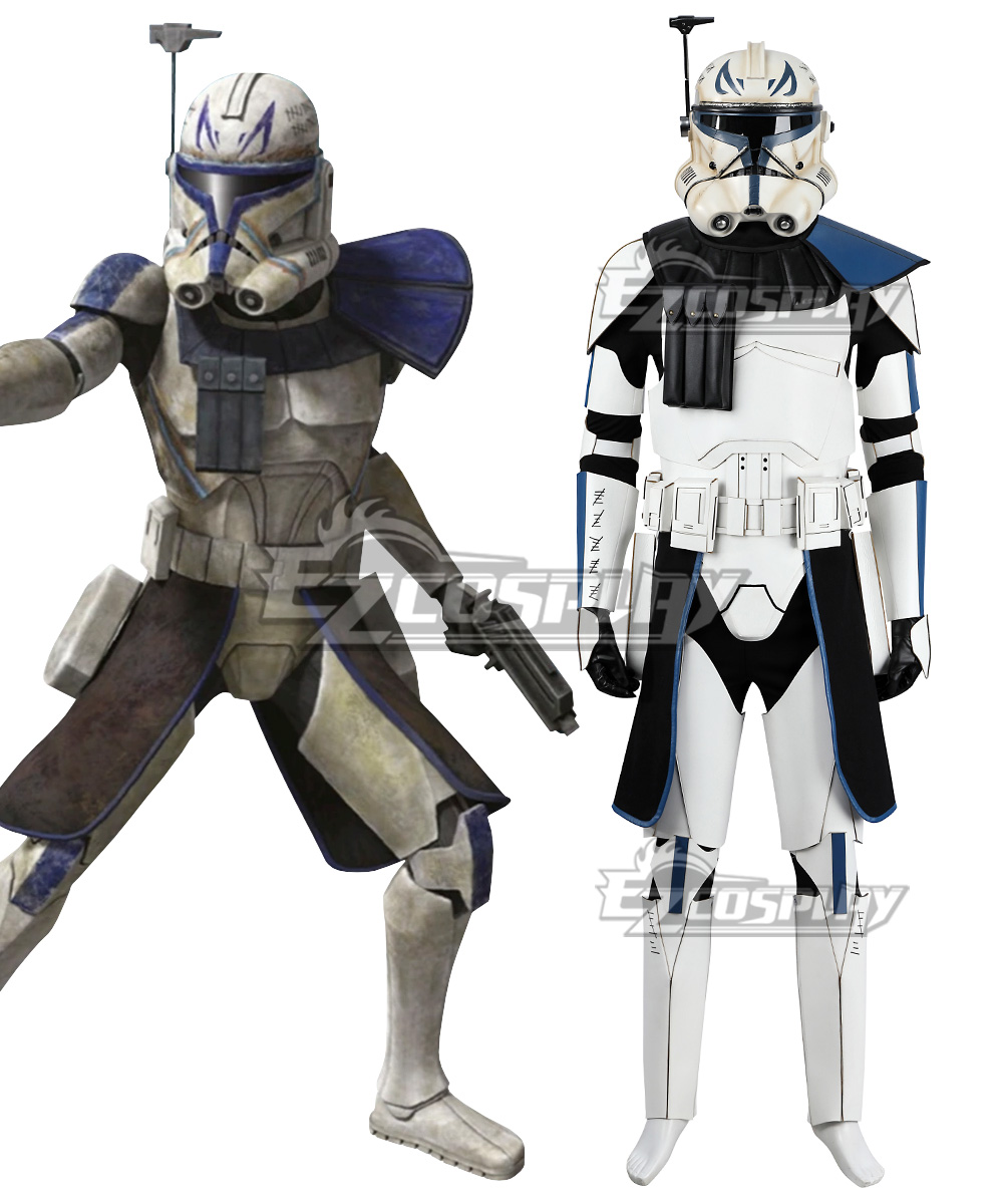 Star Wars: The Clone Wars Captain Rex Cosplay Costume