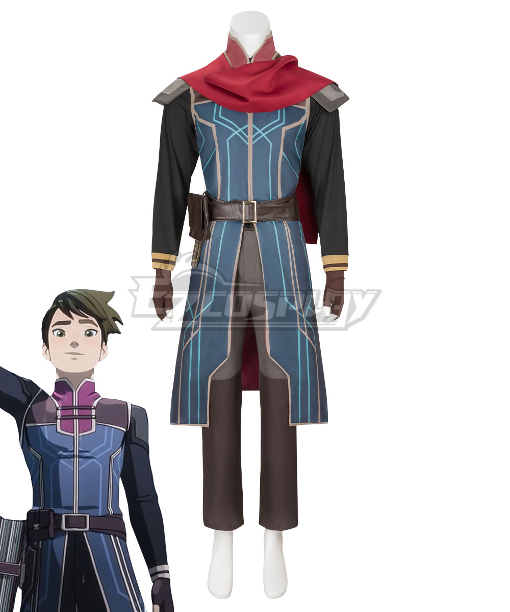 The Dragon Prince Season 4 Prince Callum Cosplay Costume