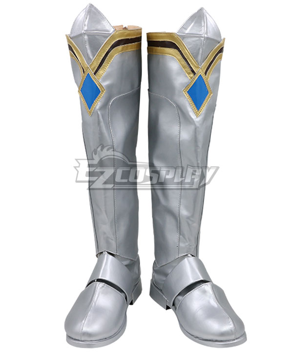 gray cosplay boots