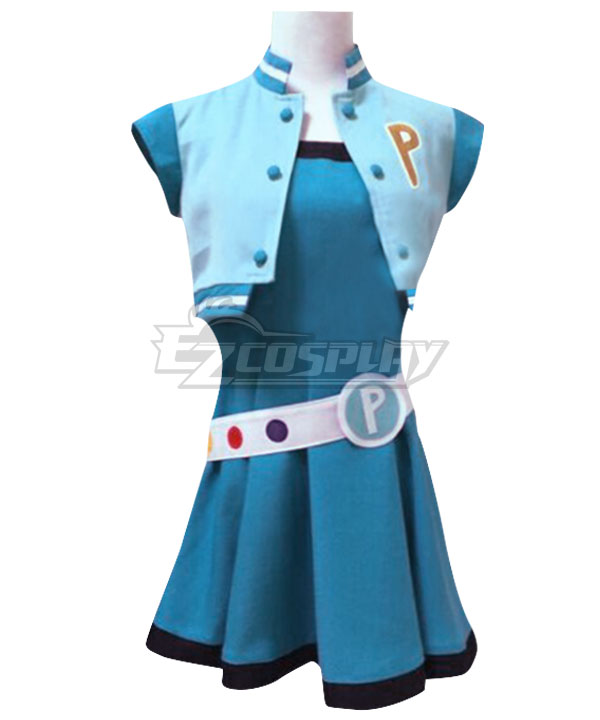 The Powerpuff Girls Z Bubbles Miyako Gotokuji Cosplay Costume The Powerpuff Girls Z Bubbles Miyako Gotokuji Cosplay Costume