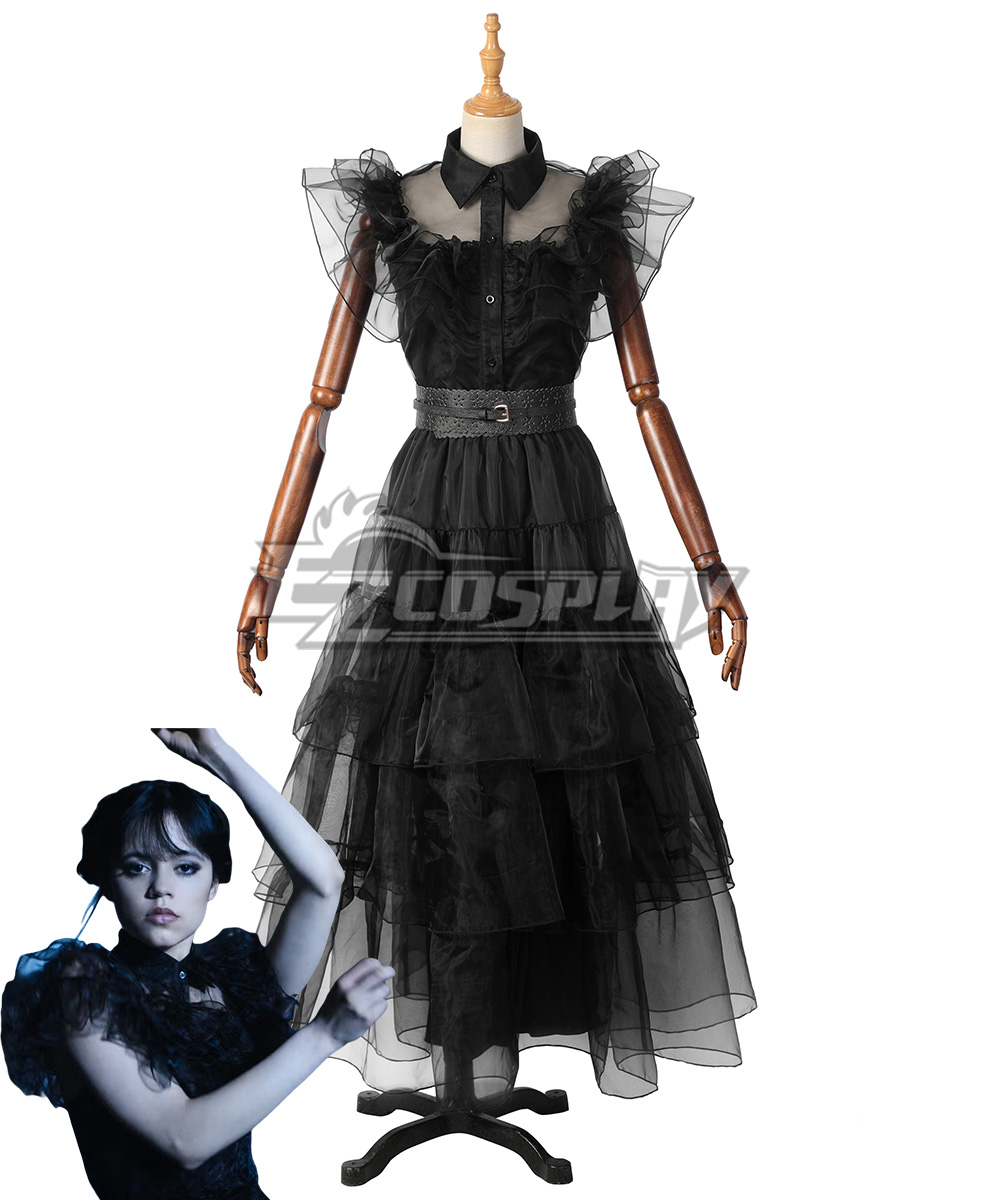 Wednesday Wednesday Iconic Dance Scenes Cosplay Costume