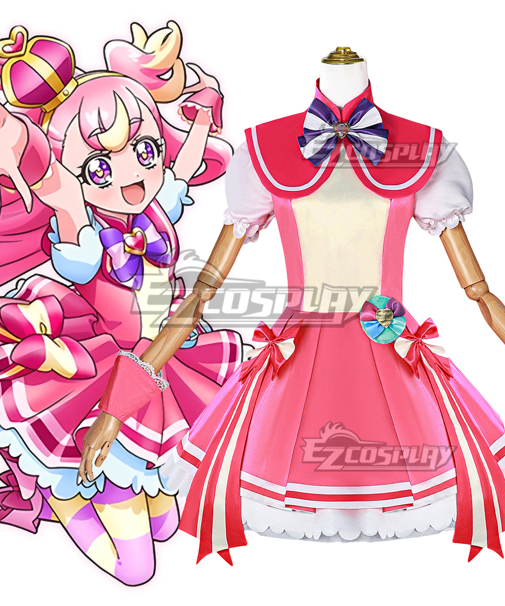 Wonderful Precure Inukai Komugi Cosplay Costume