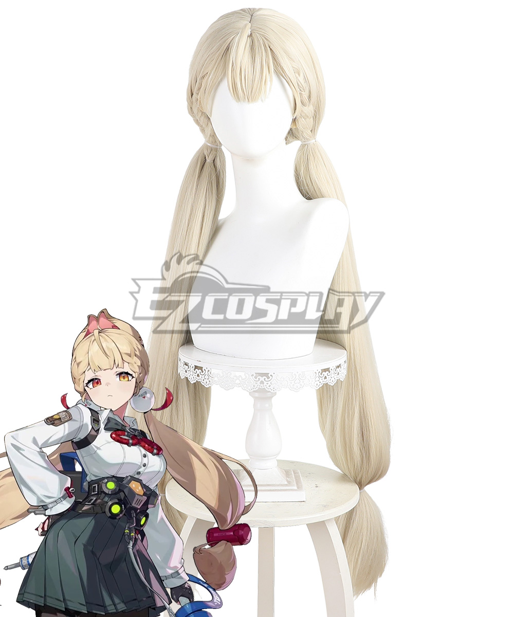 Zenless Zone Zero Alice Golden Cosplay Wig
