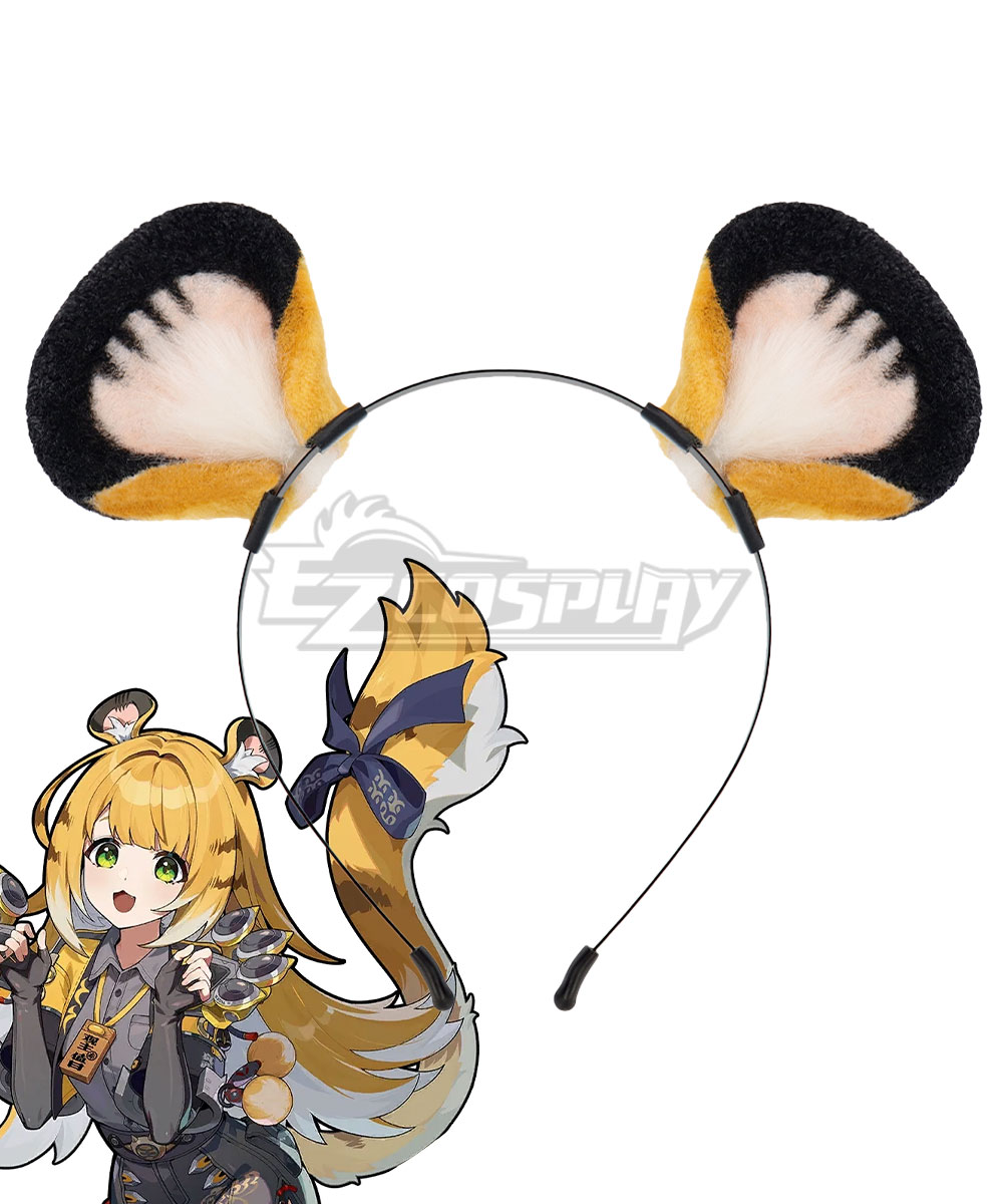 Zenless Zone Zero Ju Fufu Ears Tail Cosplay Weapon Prop