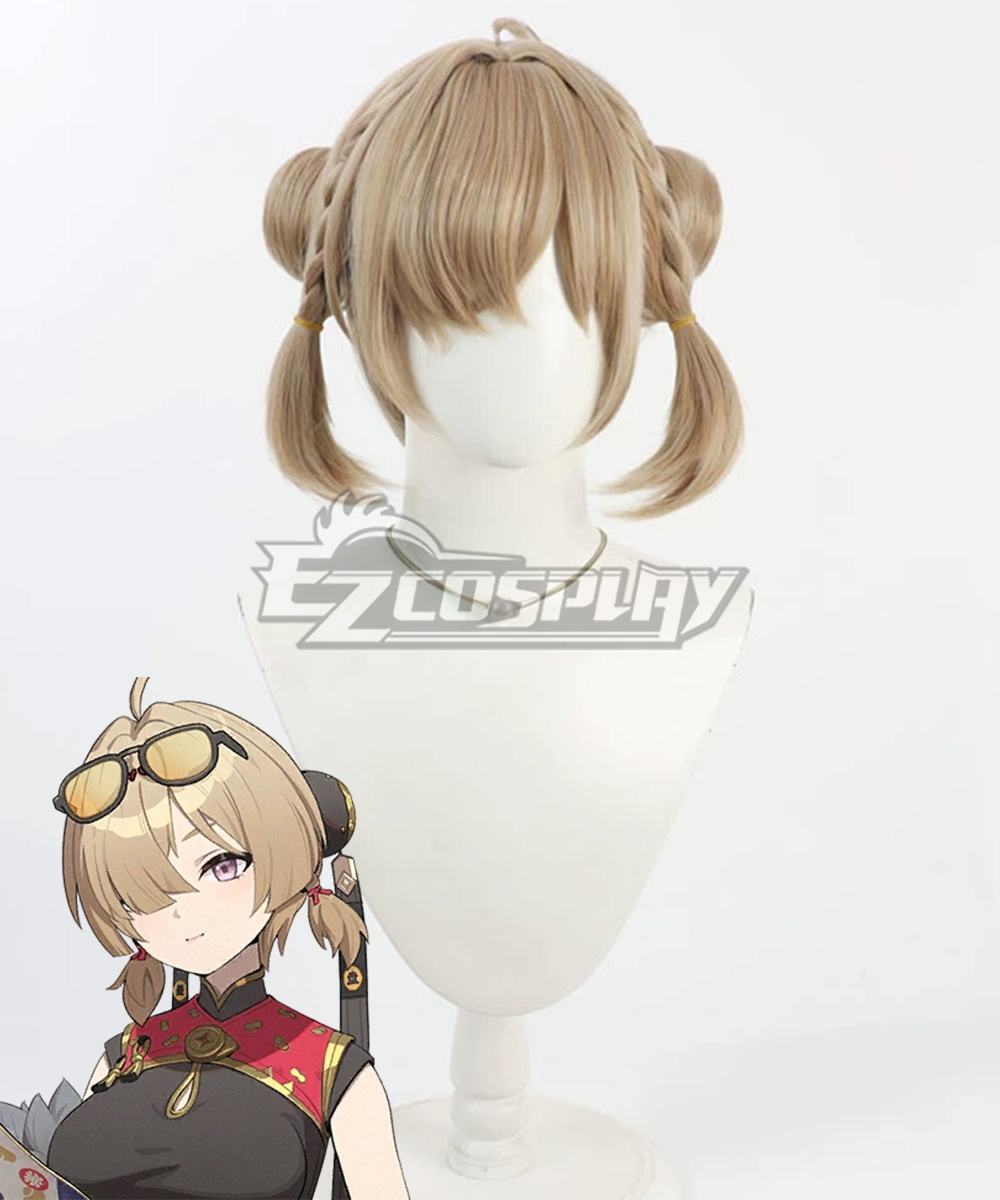 Zenless Zone Zero Sweety Golden Cosplay Wig
